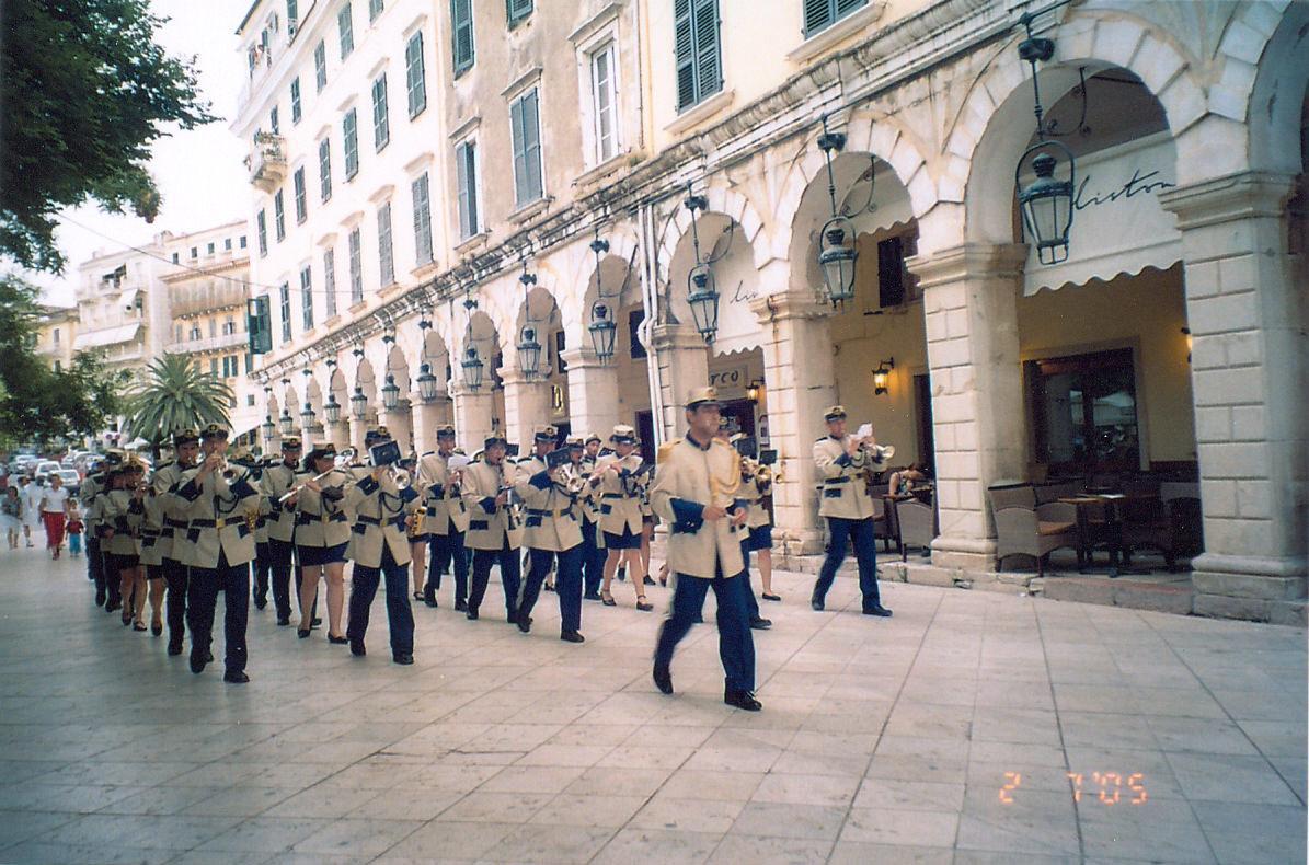 Η Φιλαρμονική στην Κέρκυρα – 2005 – Φιλαρμονική Εταιρία Λευκάδας